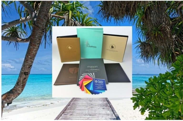 Room Compendiums & Menu Books – Plastics Unique